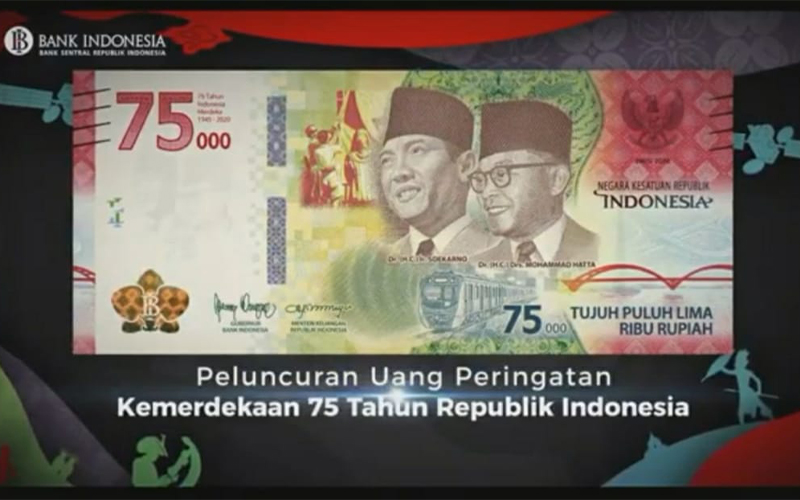 Uang Rupiah Baru 75 Ribu Newstempo Uang Rupiah Baru 75 Ribu Newstempo